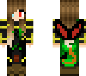 Reversible Manticore girl | Minecraft Skin