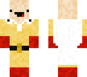 Saitama Derp | Minecraft Skin