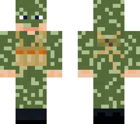 USSR Sniper KLMK (Hood Up) | Minecraft Skin