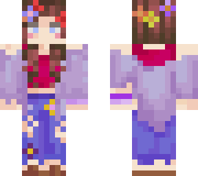 bohemian hippie girl? | Minecraft Skin