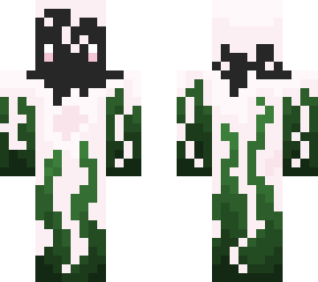 goopy pink green man | Minecraft Skin