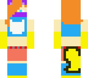 Human Roxy | Minecraft Skin