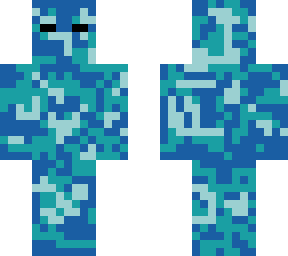 Op Water Elemental | Minecraft Skin