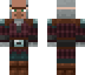 Pillager with Villager Mask | Minecraft Skin