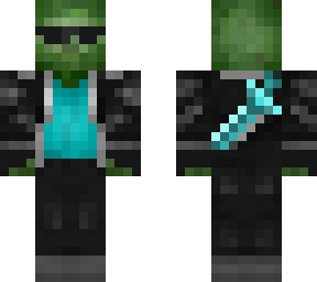 Zombie whith Sword | Minecraft Skin