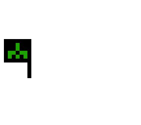 creeper flag | Minecraft Skin
