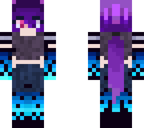 fire hands- manos de fuego | Minecraft Skin