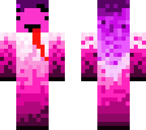 Girl Skin with funny face | Minecraft Skin