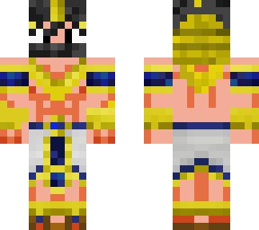 goku con barba | Minecraft Skin