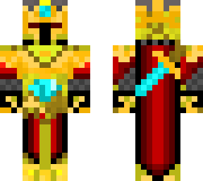 Gold Man | Minecraft Skin