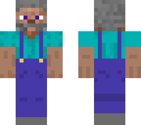 Old man Steve | Minecraft Skin