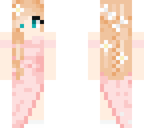 Pink Dress | Minecraft Skin