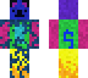 rainbow cat | Minecraft Skin