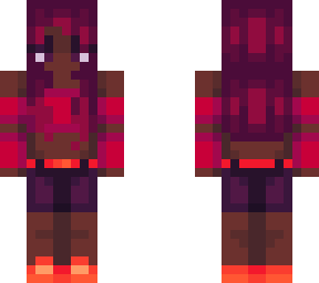Warm color palette skin | Minecraft Skin