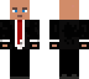 agent 47 | Minecraft Skin