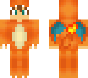 Charizard Onsie | Minecraft Skin
