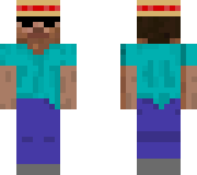 Chill Steve red hat | Minecraft Skin