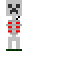 creeper skeleton | Minecraft Skin