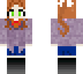 Just Monika | Minecraft Skin