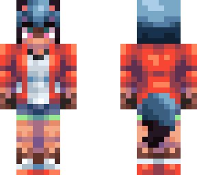 Michiru Kagemori (BNA) | Minecraft Skin