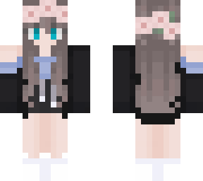 Off the Shoulder Jacket Girl EDIT | Minecraft Skin