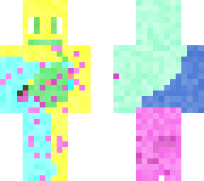 Rainbow mesh | Minecraft Skin