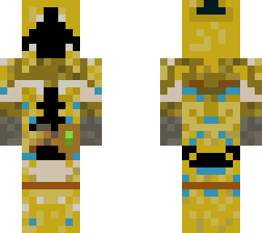 Tigrex BETA female armor MHW | Minecraft Skin
