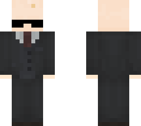 bald agent | Minecraft Skin