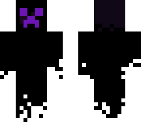 Black creeper ghost | Minecraft Skin