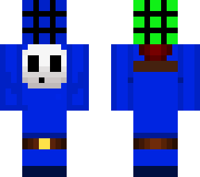 Blue Cube Guy | Minecraft Skin
