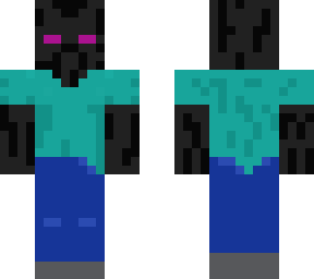 Ender Zombie | Minecraft Skin