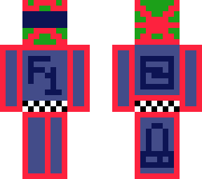 Formula 1 Driver | Minecraft Skin