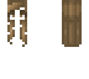 Girl Hair Template | Minecraft Skin