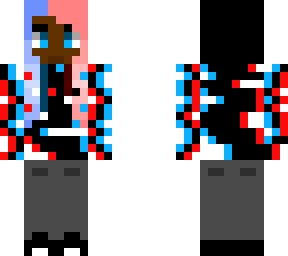glitch girl | Minecraft Skins