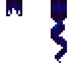 HB - Galaxy - Super Long Ponytail | Minecraft Skin