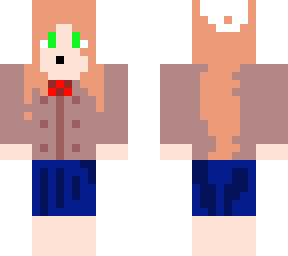 Monika Ddlc | Minecraft Skins