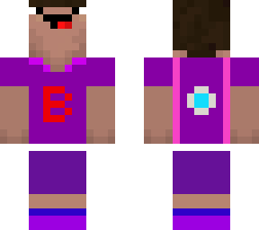 Purple Noob | Minecraft Skins