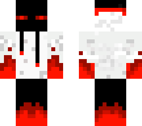 Red Enderman | Minecraft Skins