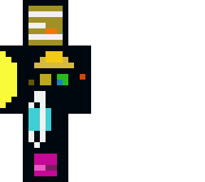 solar system man | Minecraft Skin