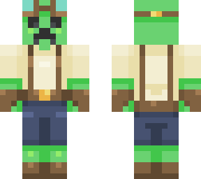 Steampunk Creeper | Minecraft Skin