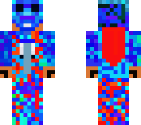 the official blue knight skin | Minecraft Skin