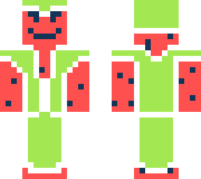 Watermelon Warrior | Minecraft Skin