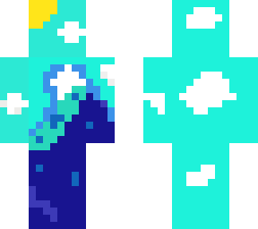 wave | Minecraft Skin