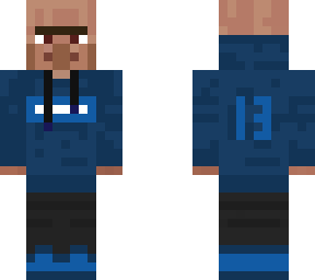 aldeano azul | Minecraft Skins