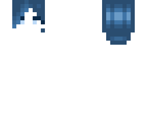 Blue hair base | Minecraft Skin