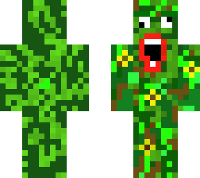 Bog monster | Minecraft Skin