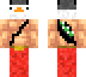 Buff Chicken Minecraft Skins