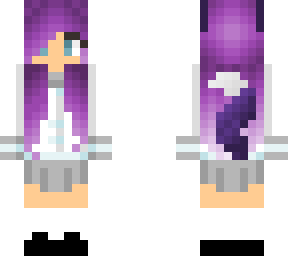 luna in a Phoenix Drop High Uniform | Minecraft Skin