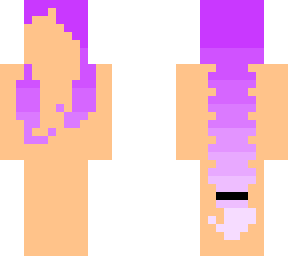 Purple hair base | Minecraft Skin