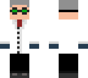 SCP Foundation Full Lab Uniform | Minecraft Skin